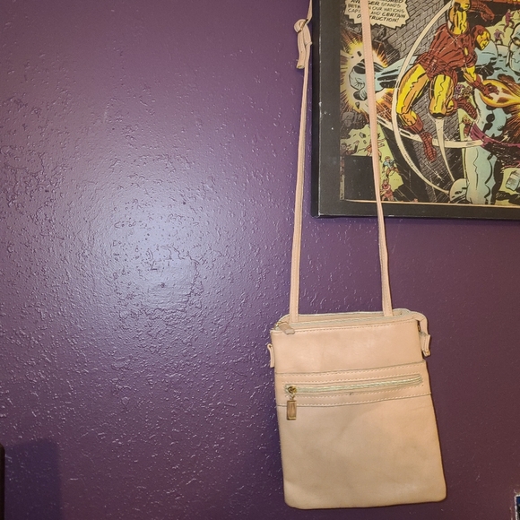 Stella & Max | Bags | Stella Max Small Tan Crossbody Bag | Poshmark